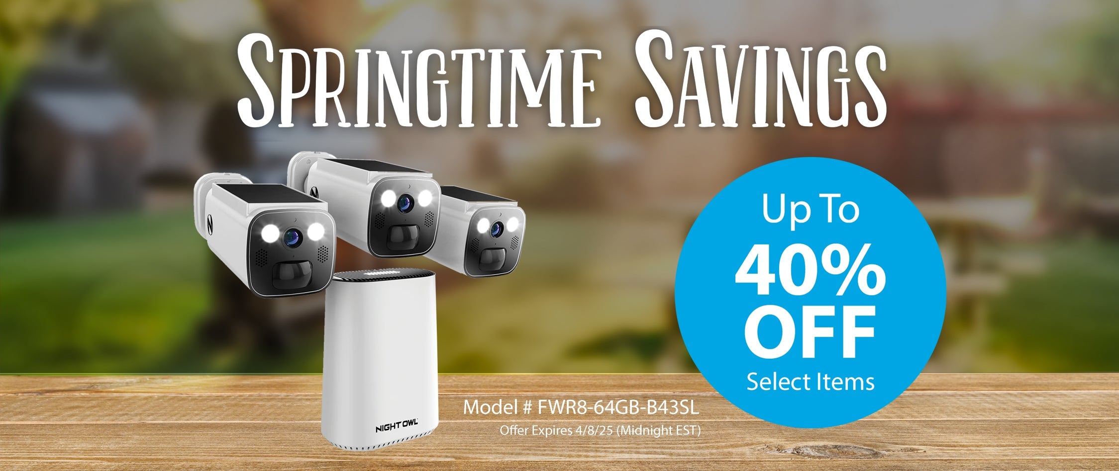Springtime Savings – Night Owl SP, LLC