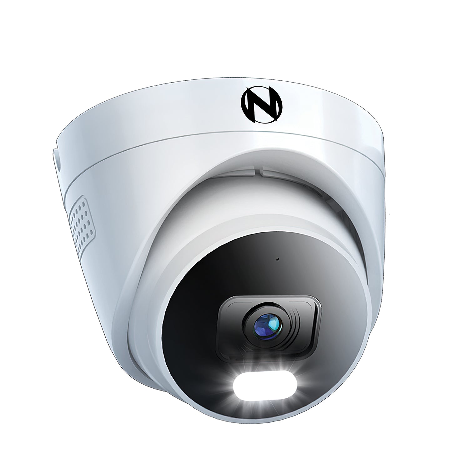 Add On Wired IP 4MP Deterrence Dome Camera with 2-Way Audio - 1 Pack ...