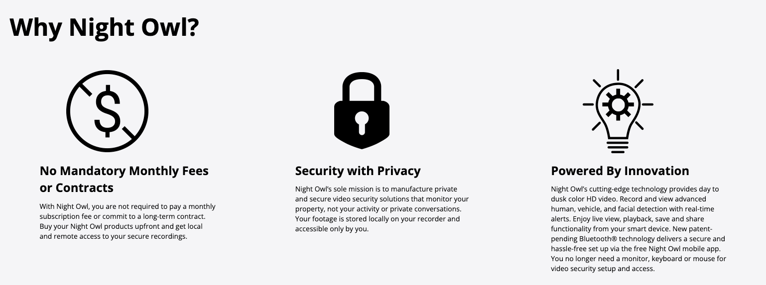 About Us – Night Owl SP, LLC