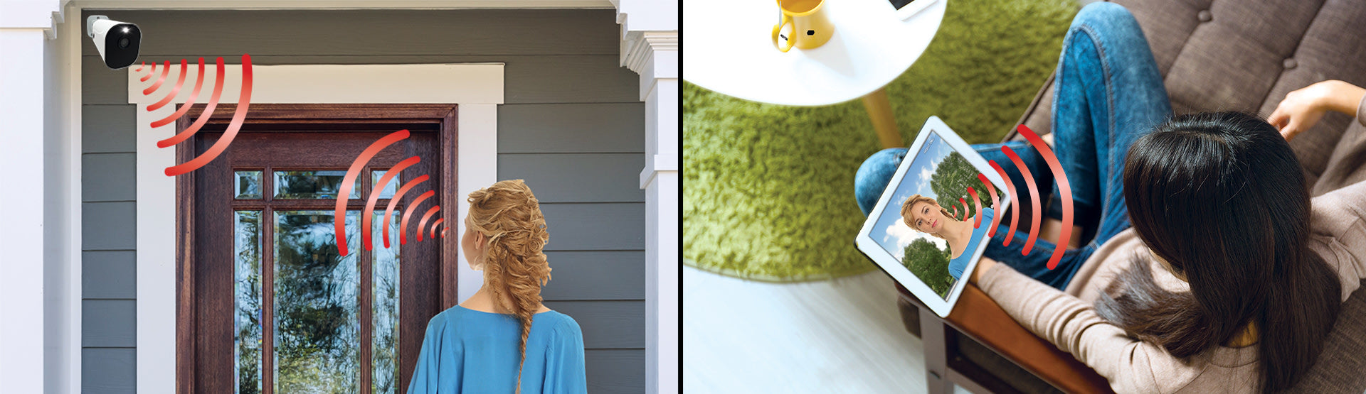 10 Channel 4K Wi-Fi NVR Security System with 1TB Hard Drive and 4 Wire ...