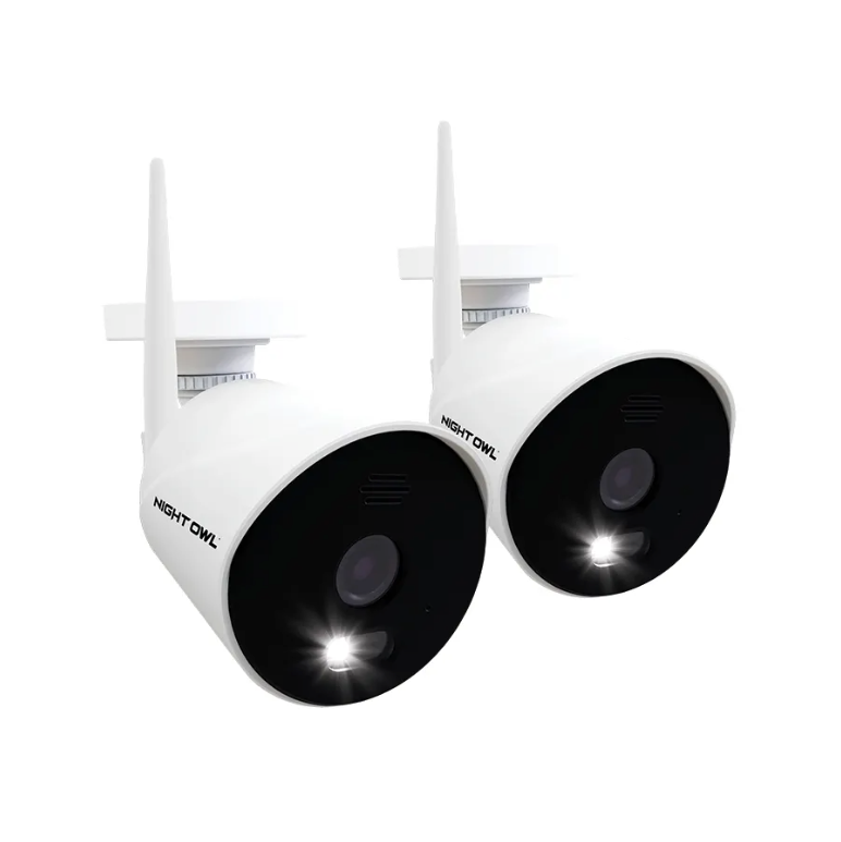 Wi-Fi IP Plug In 1080p Spotlight Cameras with 2-Way Audio and Audio Al ...